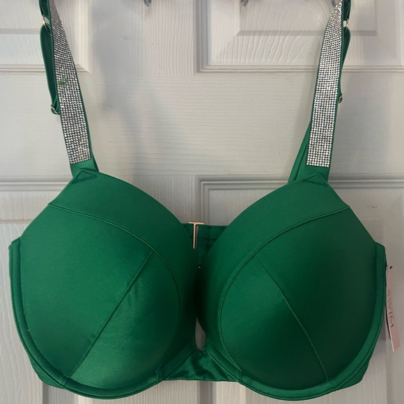 Victoria's Secret | Swim | Swim Bra With Rhinestone Strap Elevate Your ...